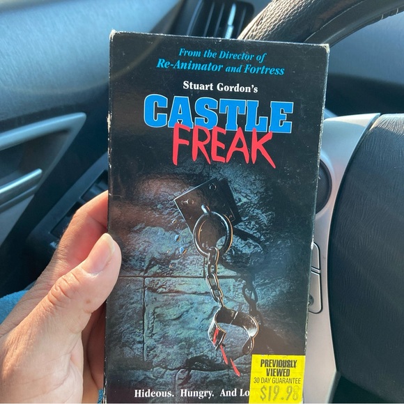 Tablets & Accessories | Castle Freak Vhs 1995 Unrated 95min | Poshmark